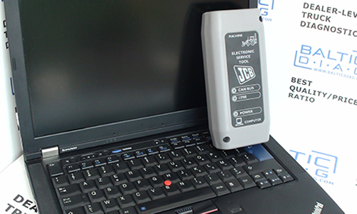 JCB ELECTRONIC SERVICE DIAGNOSTIC TOOL (LAPTOP INCL.)